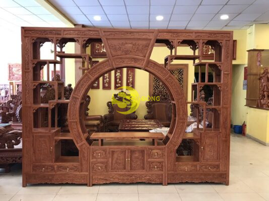 Tủ tivi hiện đại sang trọng gỗ óc chó ngang 2m TTV7043